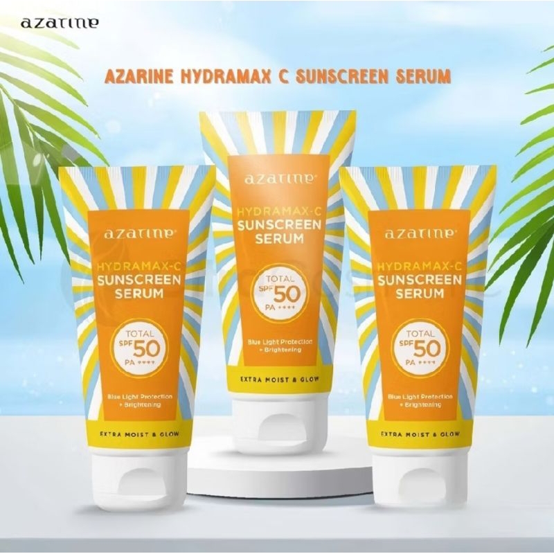 Jual Azarine Hydramax-C Sunscreen Serum + Hydramax-C Sunscreen Serum ...