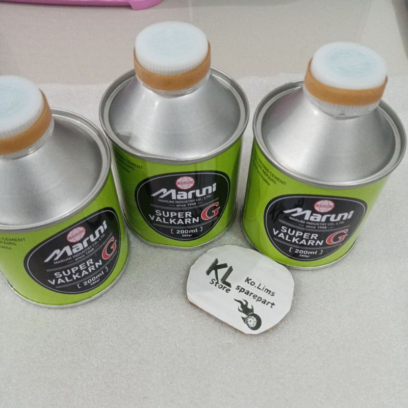 Jual Lem tambal ban / Lem maruni 200ml super valkarn g | Shopee Indonesia