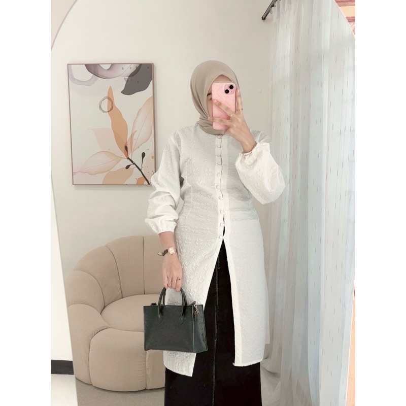 Jual BERNELLE COTTON TUNIC | Shopee Indonesia