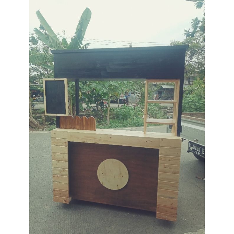 Jual Gerobak Juwanlan Gerobak Booth untuk Juwalan Ukuran P150xL60xT180 Ada roda nya | Shopee ...