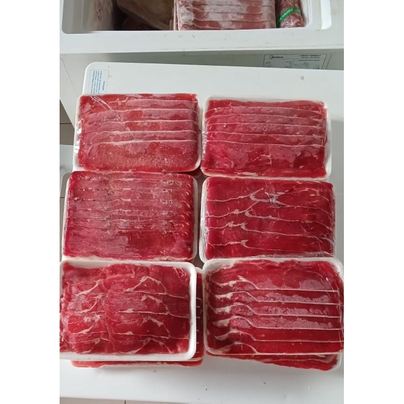 Jual Daging Slice /beef slice non fat | Shopee Indonesia