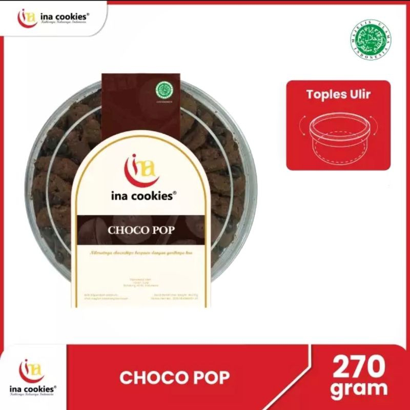 Jual INA COOKIES - CHOCO POP | Shopee Indonesia