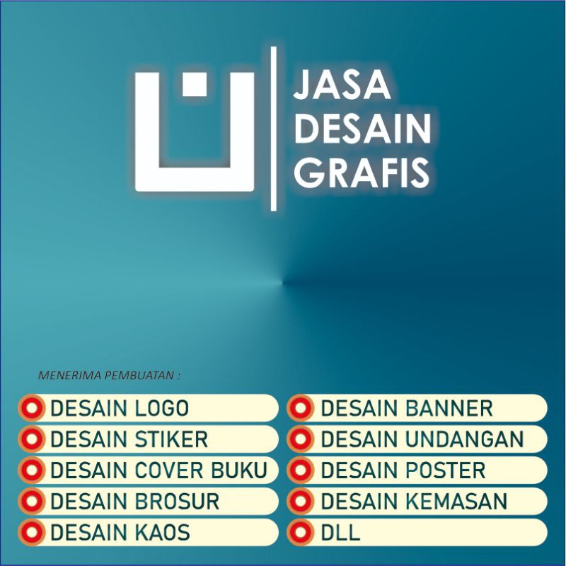 Jual JASA DESAIN GRAFIS, DESAIN LOGO STIKER, COVER BUKU, BROSUR, KAOS ...