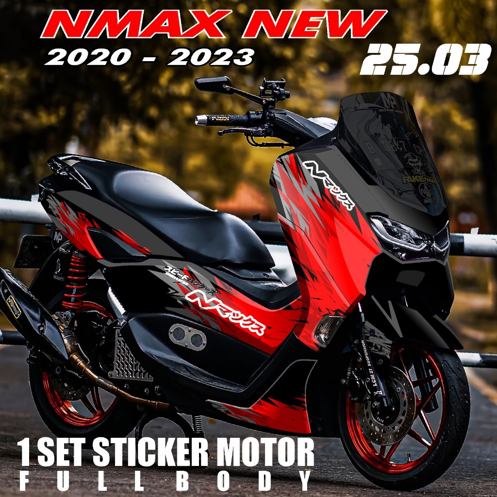 Jual Decal DEKAL STICKER Nmax ALL NEW NMAX FULL BODY BODI TERBARU ...