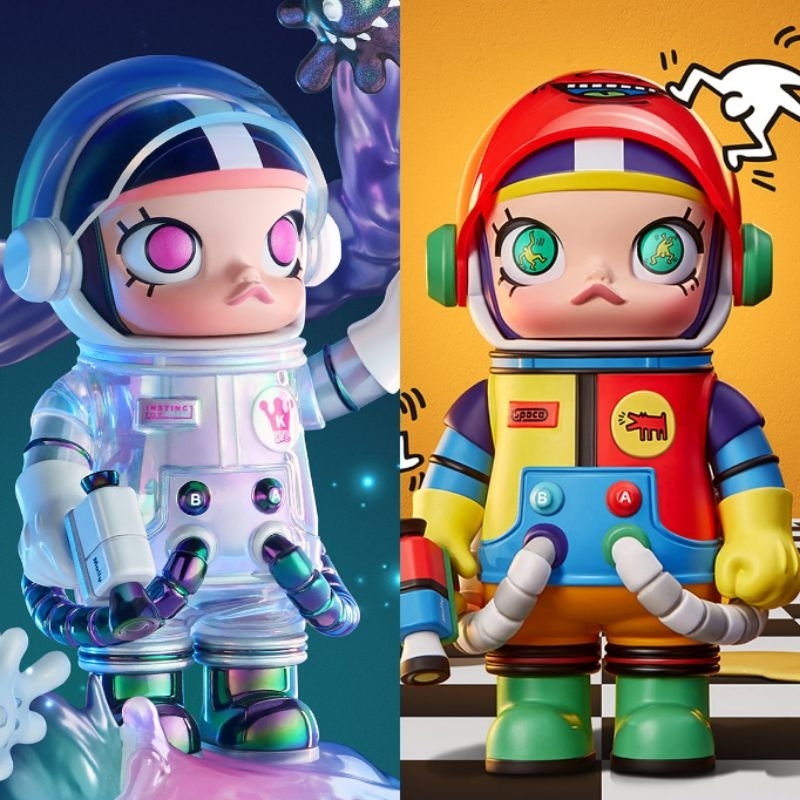 Jual Pop Mart Popmart Mega Collection 100% Space Molly Series 1 ...