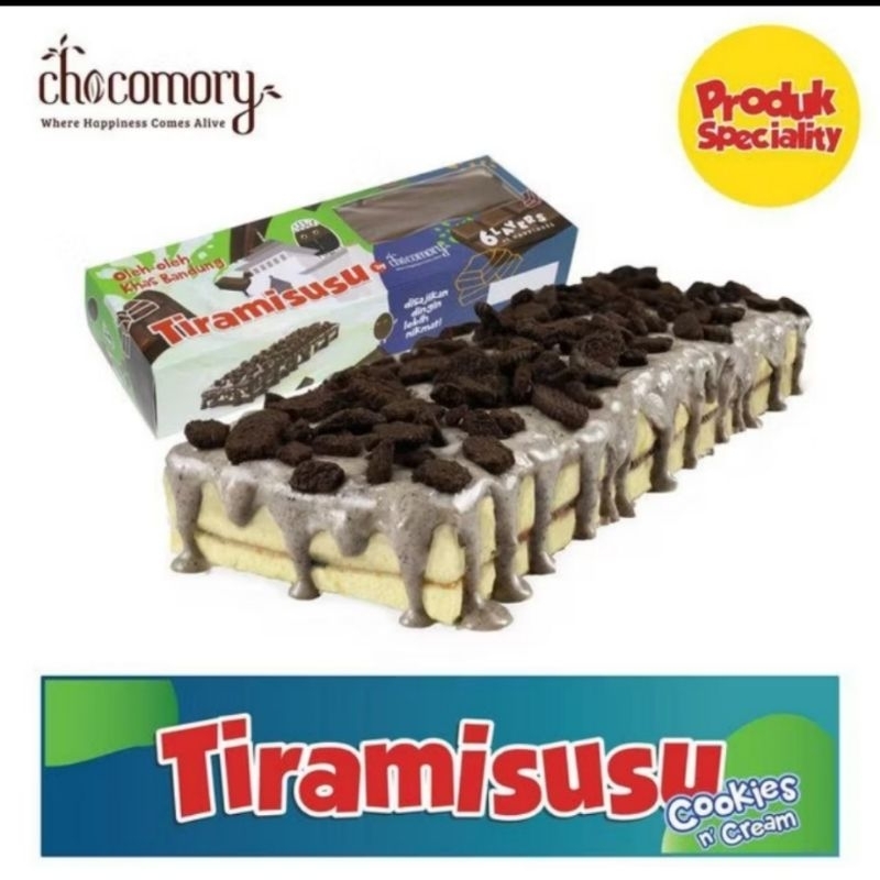 Jual Tiramisusu by Chocomory - Bolu Lumer Tiramisu Oleh Oleh Kue ...
