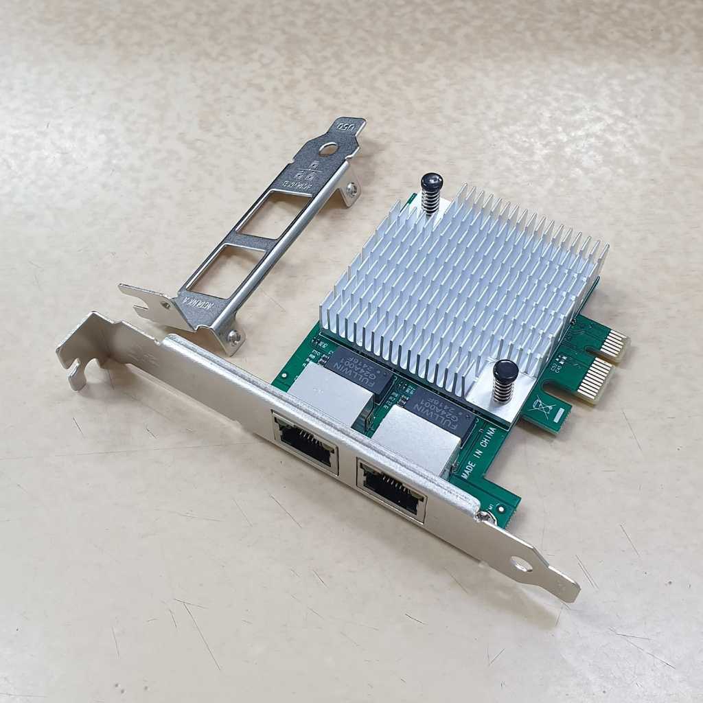 Jual PCI Express Gigabit LAN Ethernet 2Port 10/100/1000 | Shopee Indonesia