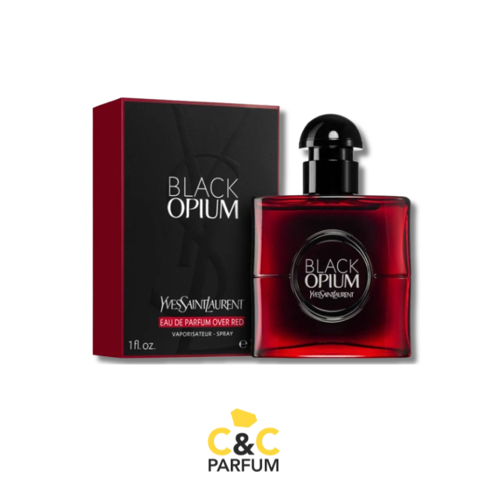 Jual YSL Yves Saint Laurent Black Opium EDP Over Red 90Ml | Shopee ...