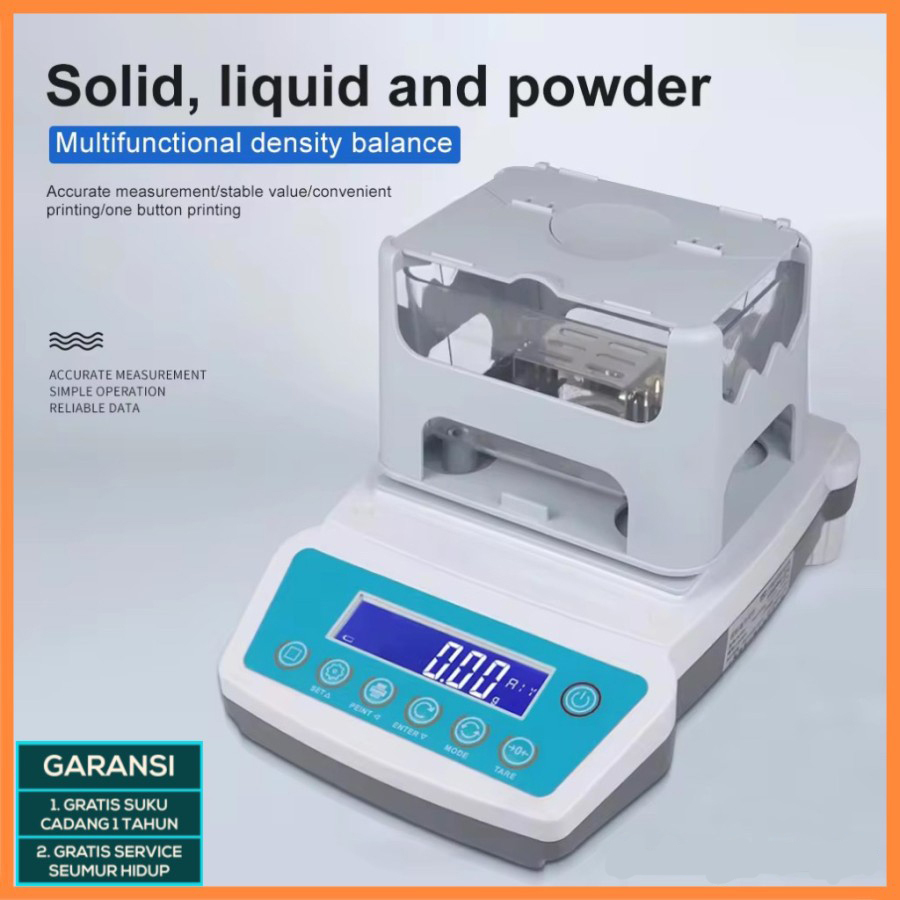 Jual Gold Purity Tester Density Meter Powder Densitometer Liquid JH300A ...