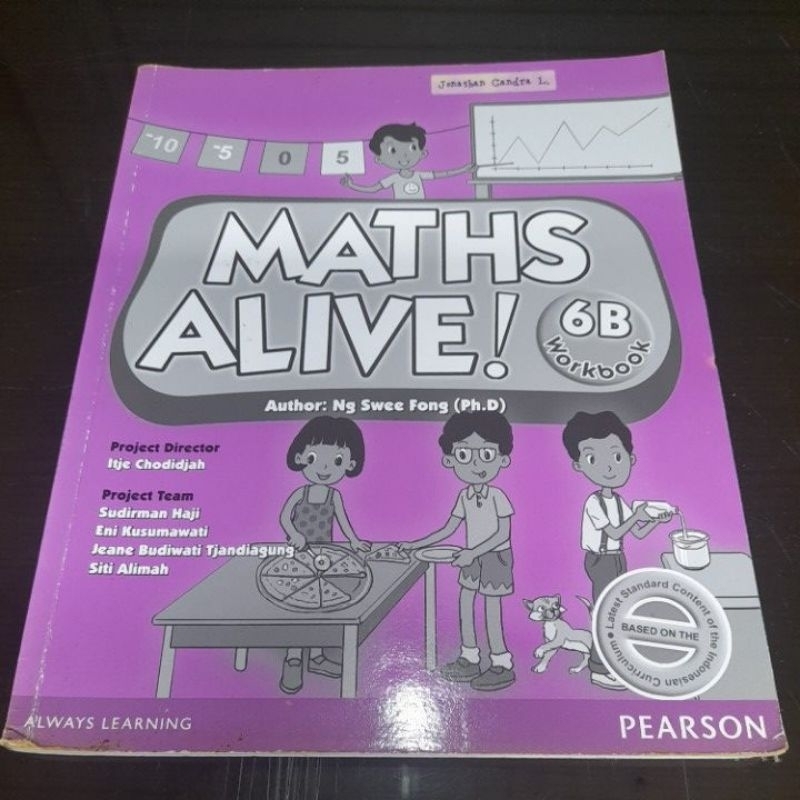 Jual person education MATHS ALIVE workbook 6B | Shopee Indonesia