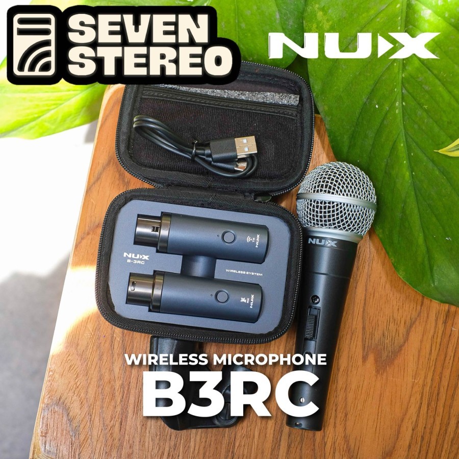 Jual NUX B3RC B-3RC B3 Wireless Microphone System - Mic Wireless ...