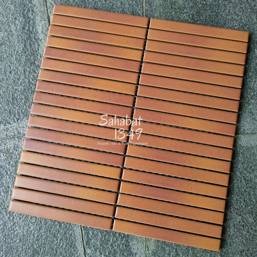 Jual Venus Mosaico POTTERY STRIPED LINEA SERIES Backsplash Dinding ...