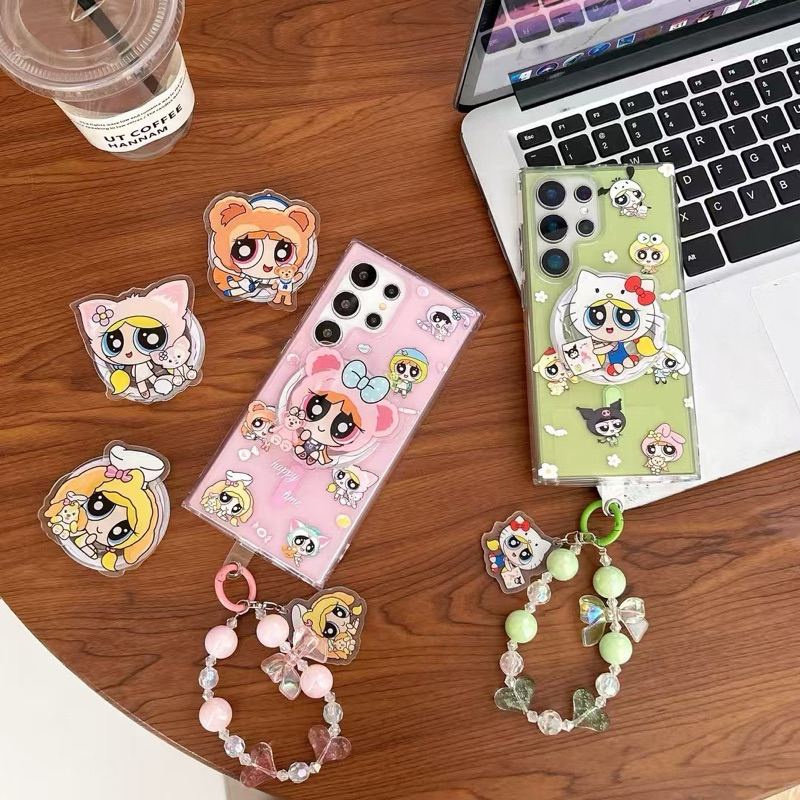 Jual Powerpuff Girls Case Magsafe S25 Available Sanrio Stellalou Duffy ...