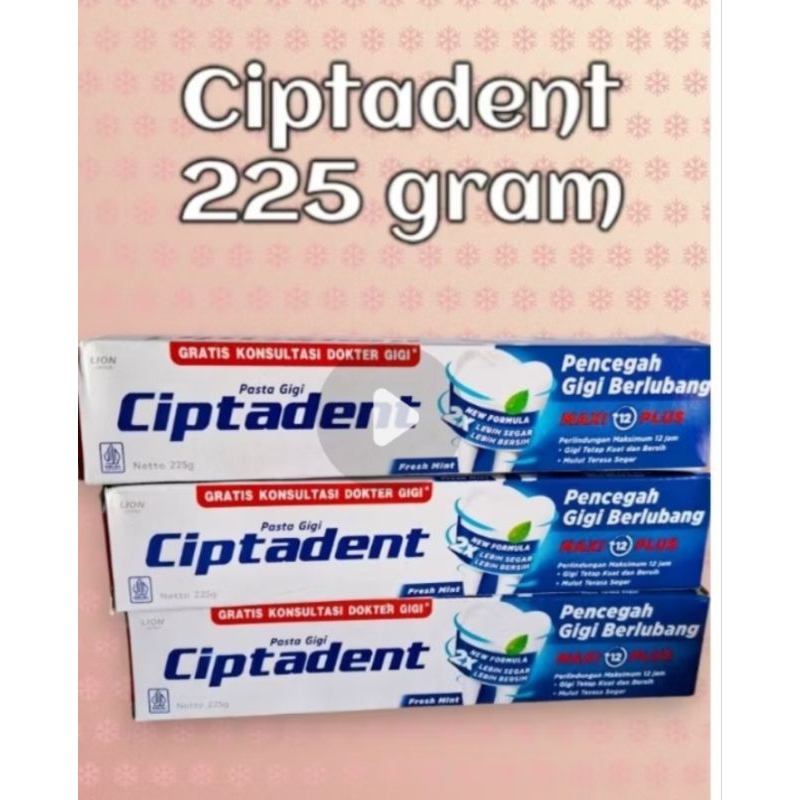Jual ciptadent 225g(hrg 1/pcs) | Shopee Indonesia