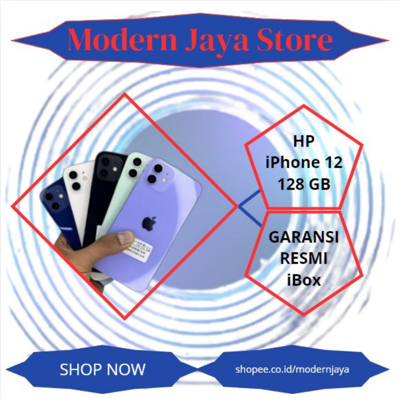 Jual iPhone 12 128GB Garansi Resmi | Shopee Indonesia