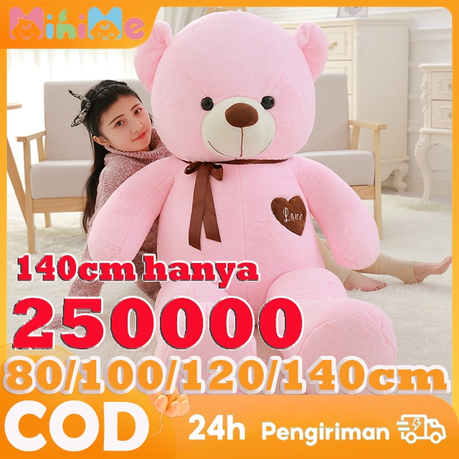 Jual Boneka Beruang Teddy Bear Jumbo Jojon 1,5 Meter SNI Boneka Jumbo ...