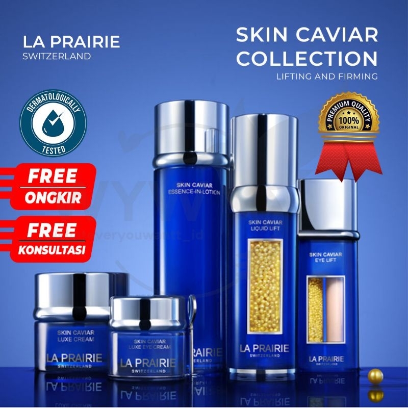 Jual LA PRAIRIE - SKIN CAVIAR COLLECTION 100% ORIGINAL | Shopee Indonesia
