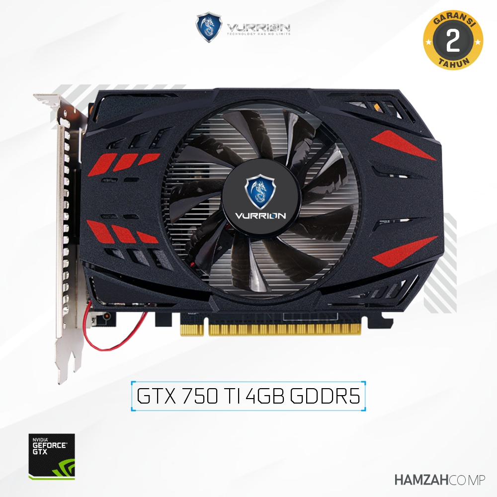 Jual GeForce GTX 750 Ti 4GB Vurrion Hyperclaw 128BIT GDDR5 | Shopee ...