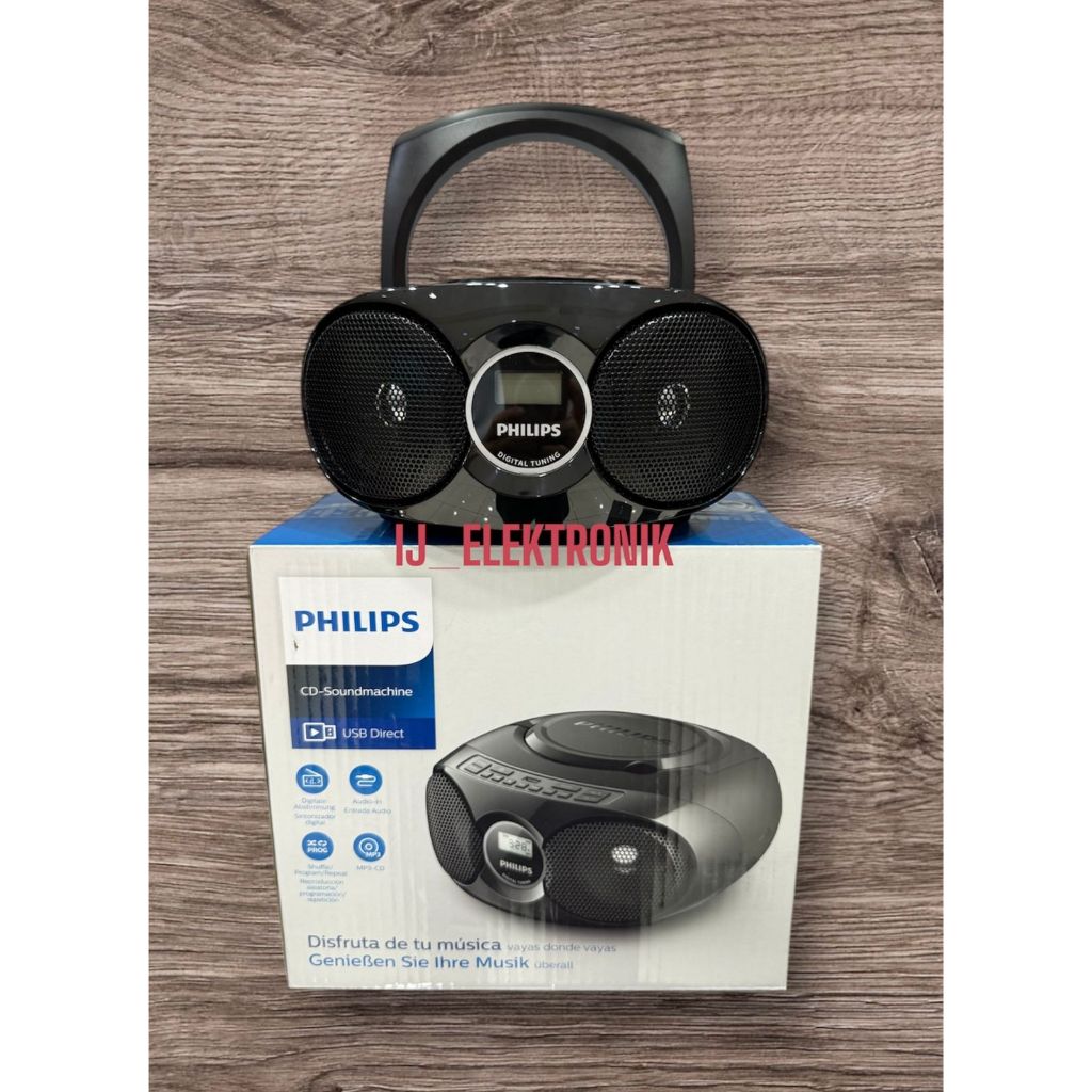 Jual Philips Radio CD Player Boombox Philips AZ318 CD Soundmachine | Shopee Indonesia