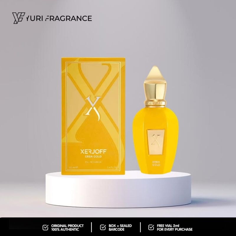 Jual Xerjoff Erba Gold EDP 100ml Original Box Segel Lengkap | Shopee ...