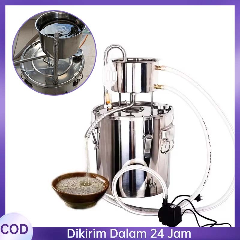 Jual 【COD】12L Alat Destilasi Penyulingan Home Distiller Alat Suling ...