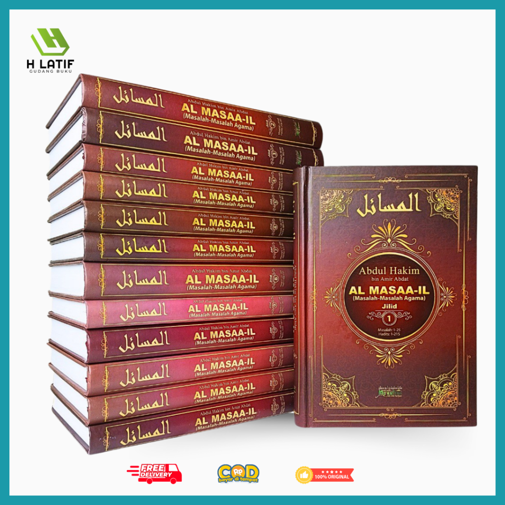 Jual Paket Kitab Islam Al Masaail Jilid 01 sd Jilid 13 Ustadz Abdul ...