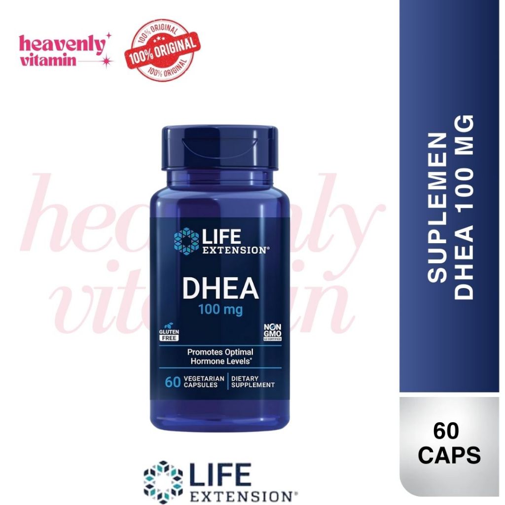 Jual Life Extension DHEA Dehydroepiandrosterone 100 mg - 60 Capsules ...