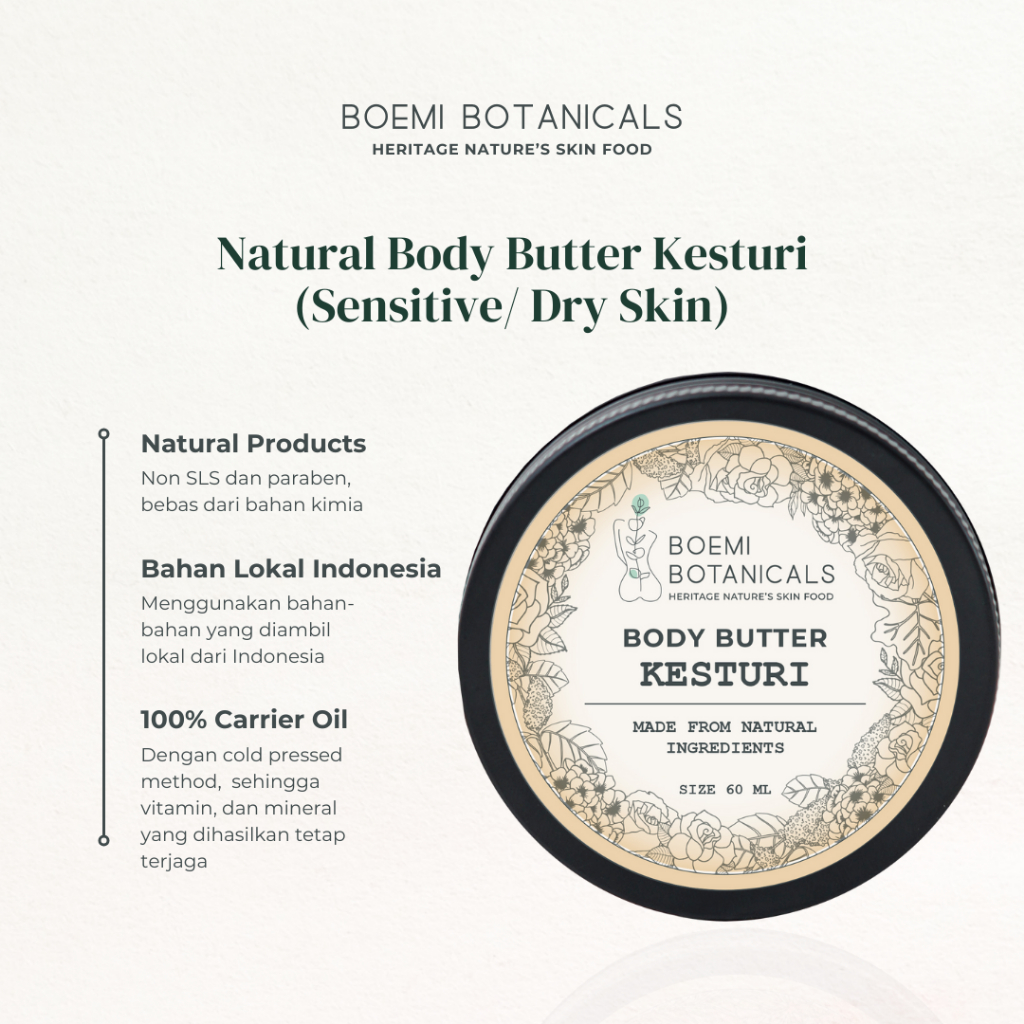 Jual BOEMI Botanicals - Ultra Moisturizing Natural Body Butter ...