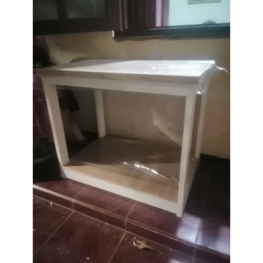 Jual Meja Dispenser Meja Aquarium Meja Kompor 2 susun Jati belanda Meja ...