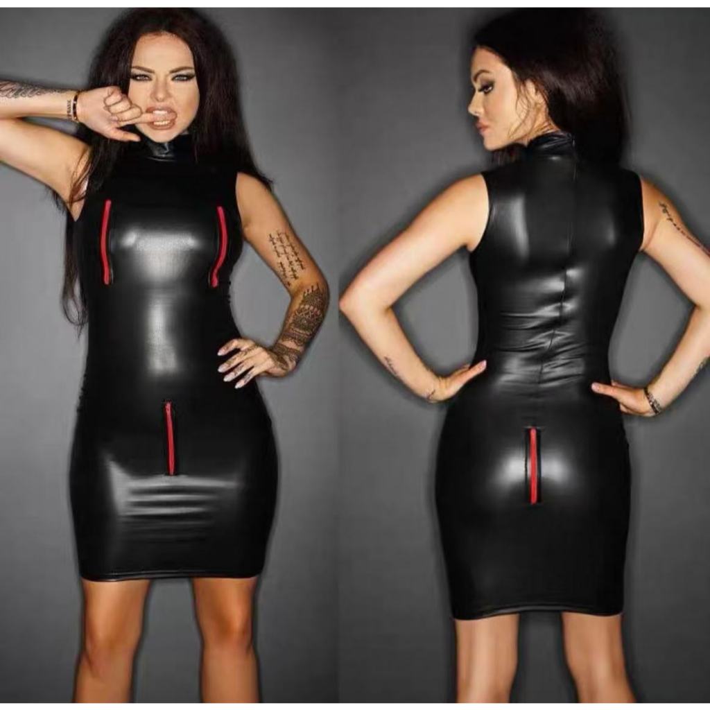 Jual Sexy Lingerie Product Sexy Patent Leather Tight Fitting Bag Fart