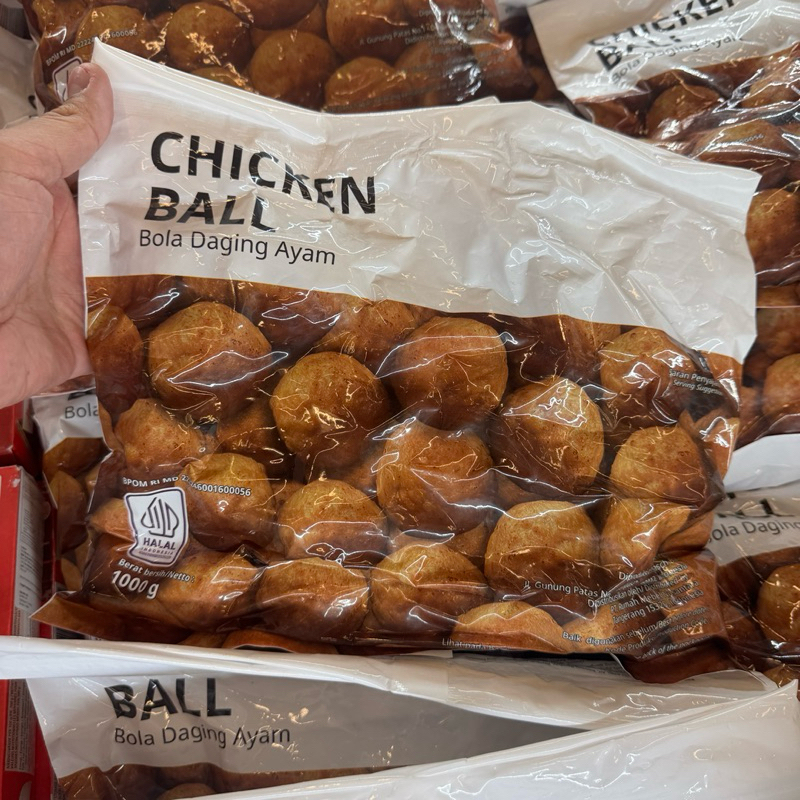 Jual Baso Daging Ayam Halal / Swedish Chicken Meat Ball IK3A FROZEN 1 ...