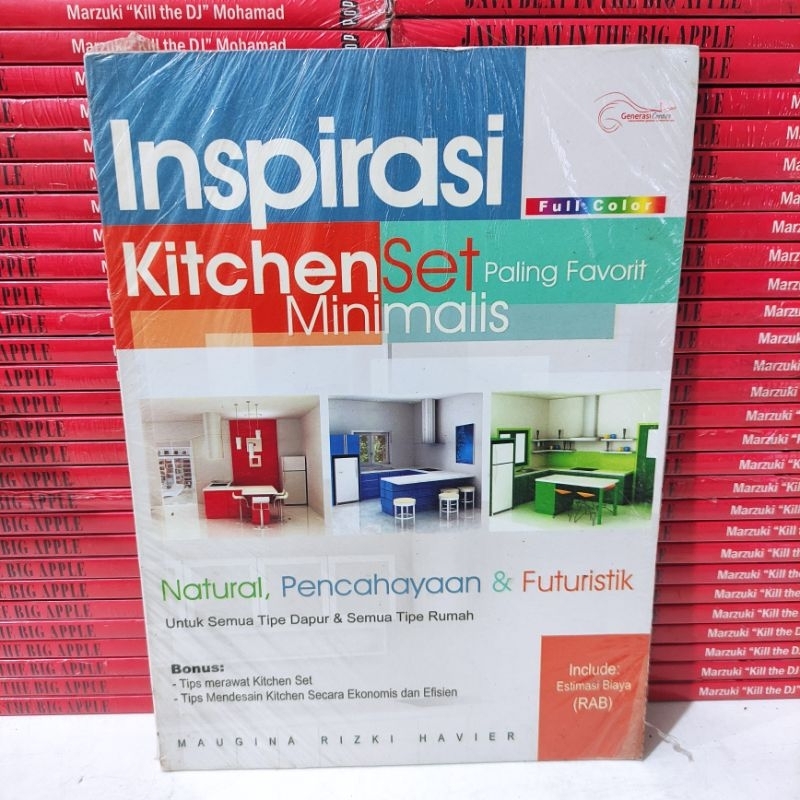 Jual BUKU MURAH : INSPIRASI KITCHEN SET PALING FAVORIT MINIMALIS ...