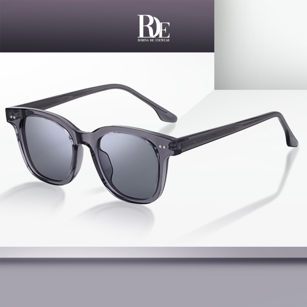 Jual Robins Kacamata Hitam Kotak Plastik Anti Radiasi UV400 Sunglasses Wayfarrer Fashion Pria ...