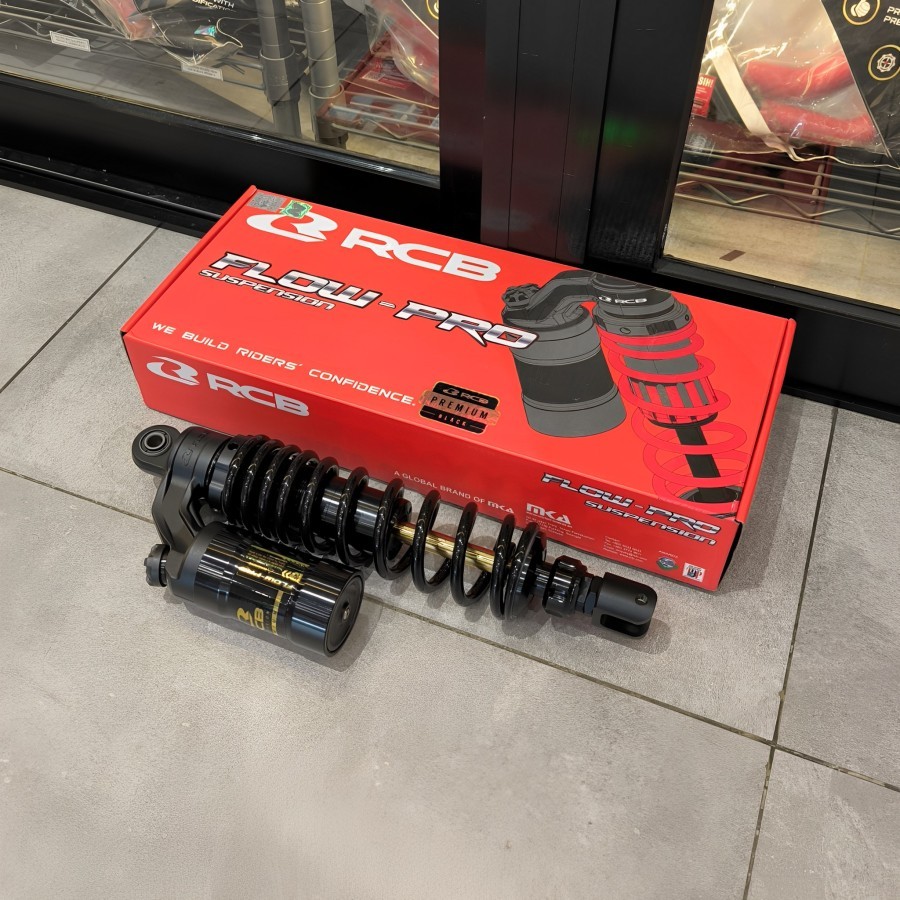 Jual Shock Tabung Shockbreaker RCB Flow Pro Vario 160 340mm Premium Black FS | Shopee Indonesia