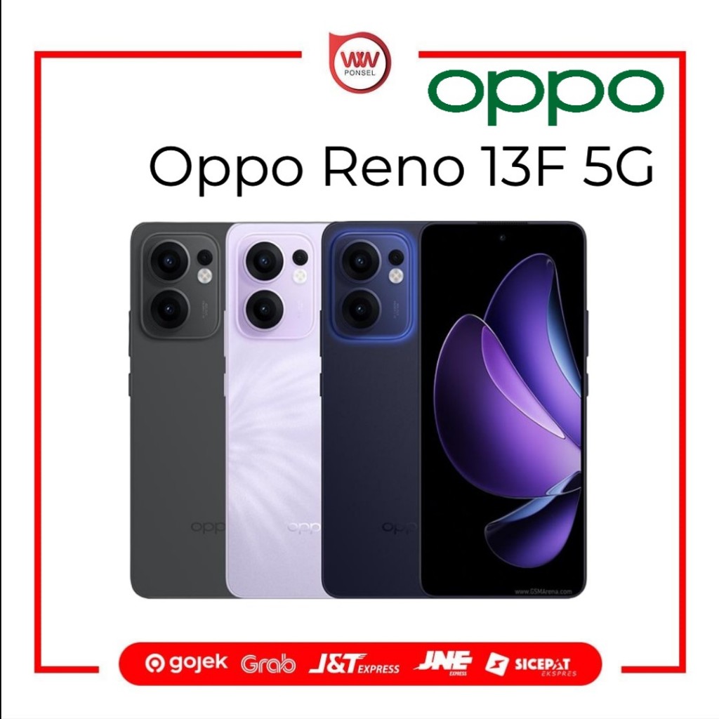 Jual Hp Oppo Reno 13F 5G Ram 8GB Internal 256GB Garansi Resmi | Shopee ...