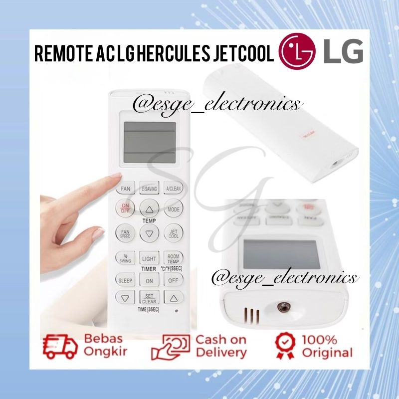 Jual REMOTE AC LG HERCULES JETCOOL REMOTE AC LG MINI HERCULES REMOT AC LG RIMUT AC LG | Shopee ...