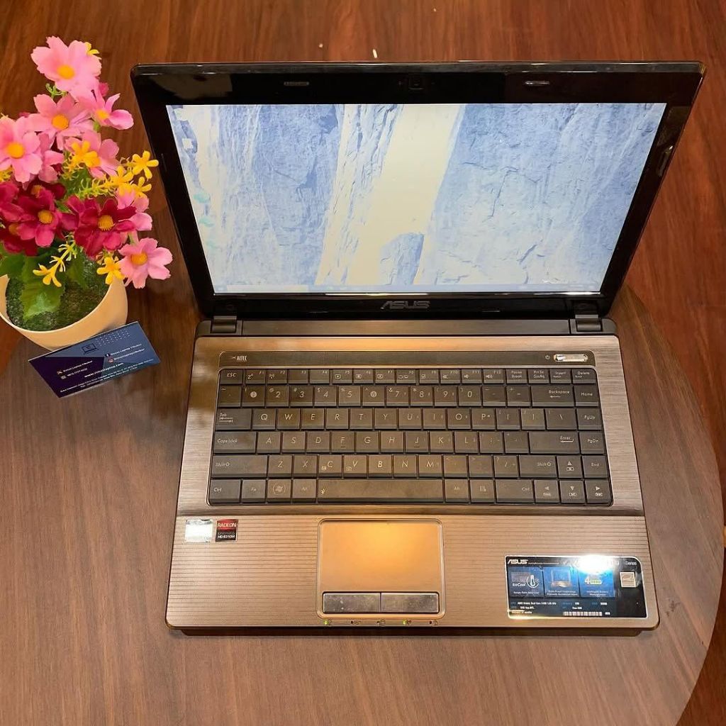 Jual ASUS K43U AMD E2 RAM 2GB SSD 256GB BEKAS/SECOND | Shopee Indonesia