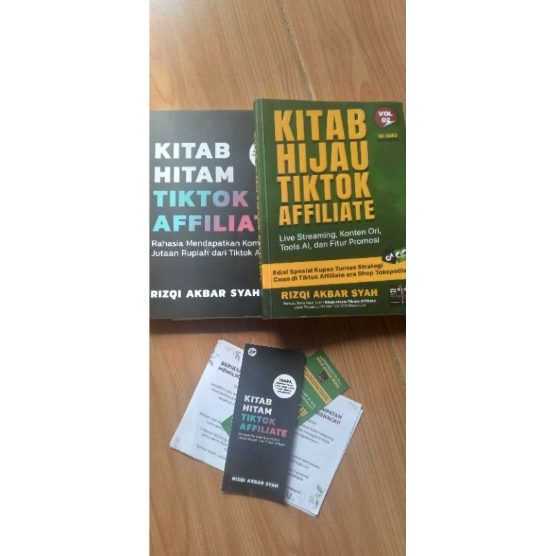 Jual kitab hitam dan kitab hijau tiktok afiliate | Shopee Indonesia