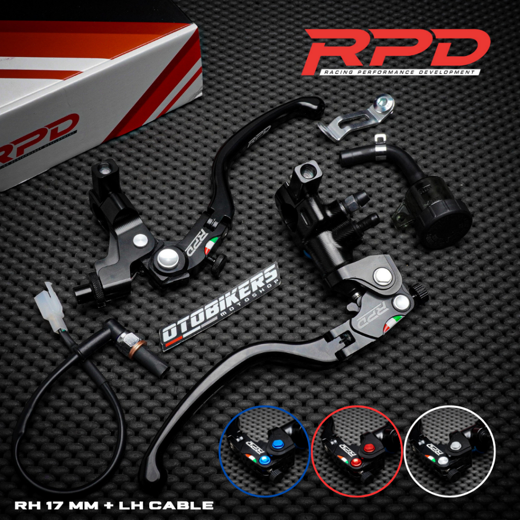 Jual Master Rem RPD GENESIS Radial 17 mm Set Kanan - Kiri Handle Kopling / Rem Universal ...