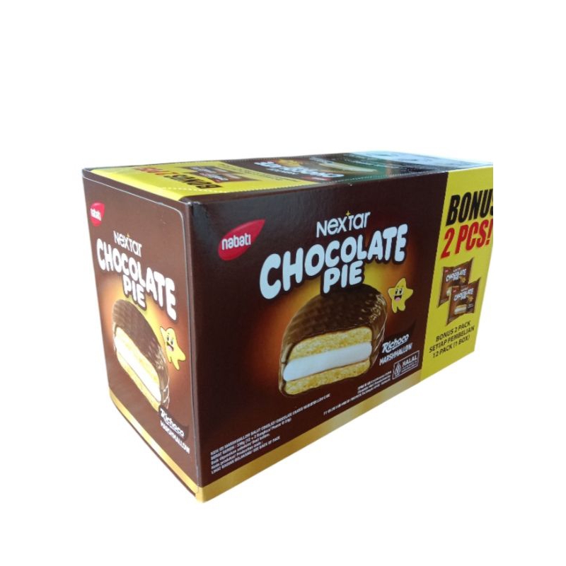 Jual NEXTAR CHOCOLATE PIE RICHOCO MARSHMELLOW ( Bonus 2 pcs setiap ...