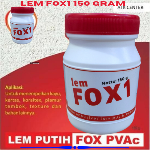 Jual Lem FOX PVAC Fox 150 Gram | Shopee Indonesia
