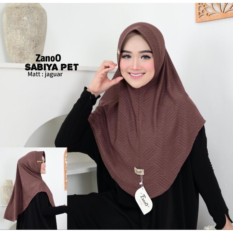Jual ZANOO - SABIYA PET HIJAB BERGO TERBARU HIJAB INSTAN TERBARU ZANOO HIJAB | Shopee Indonesia