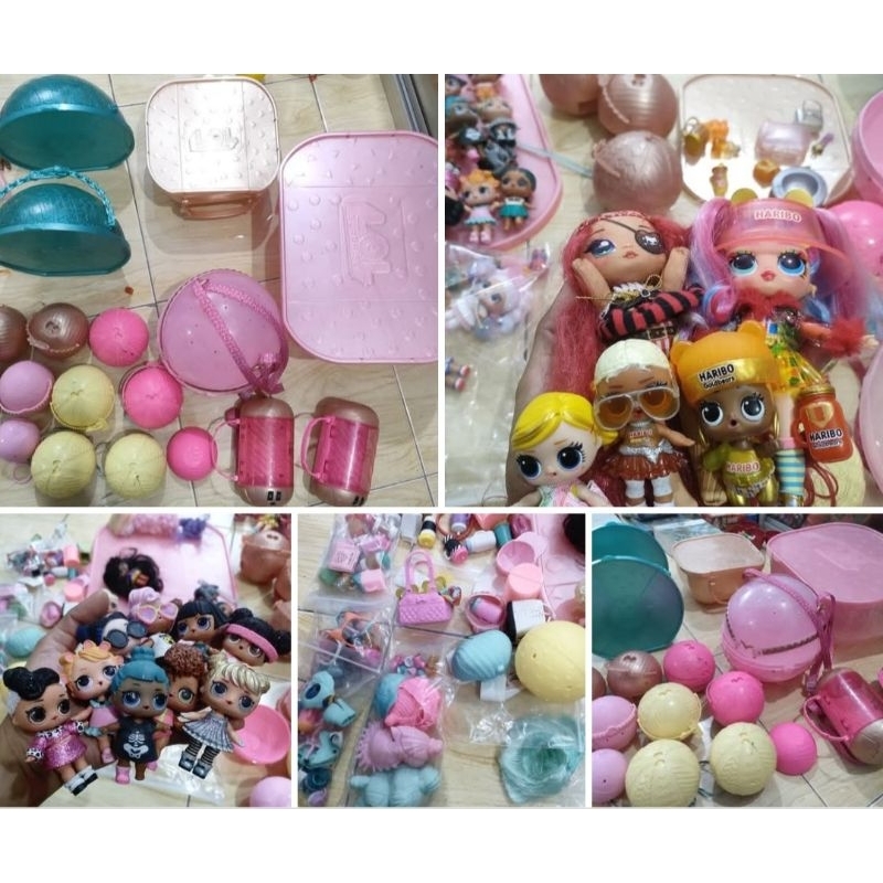 Jual mainan anak Doll LOL SURPRISE preloved original | Shopee Indonesia