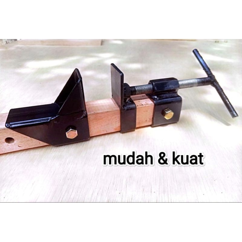 Jual KLEM KAYU/PENJEPIT PAPAN / PRES KAYU / KLEM HEAVY DUTY / KAYU CLEM ...