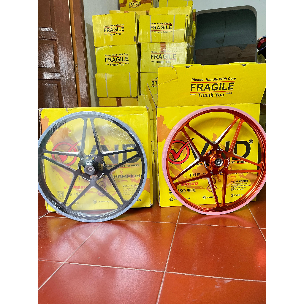 Jual VND Velg Tipe V SPEED V-Speed V2 UKURAN RING 17 140/160 Alumunium CNC Model Kingspeed ...