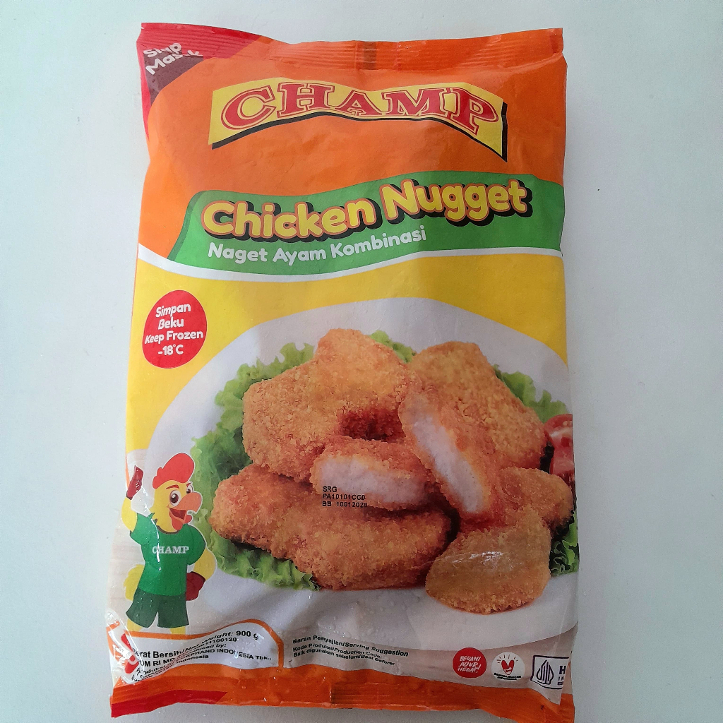 Jual CHAMP chciken nugget 900gr | Shopee Indonesia