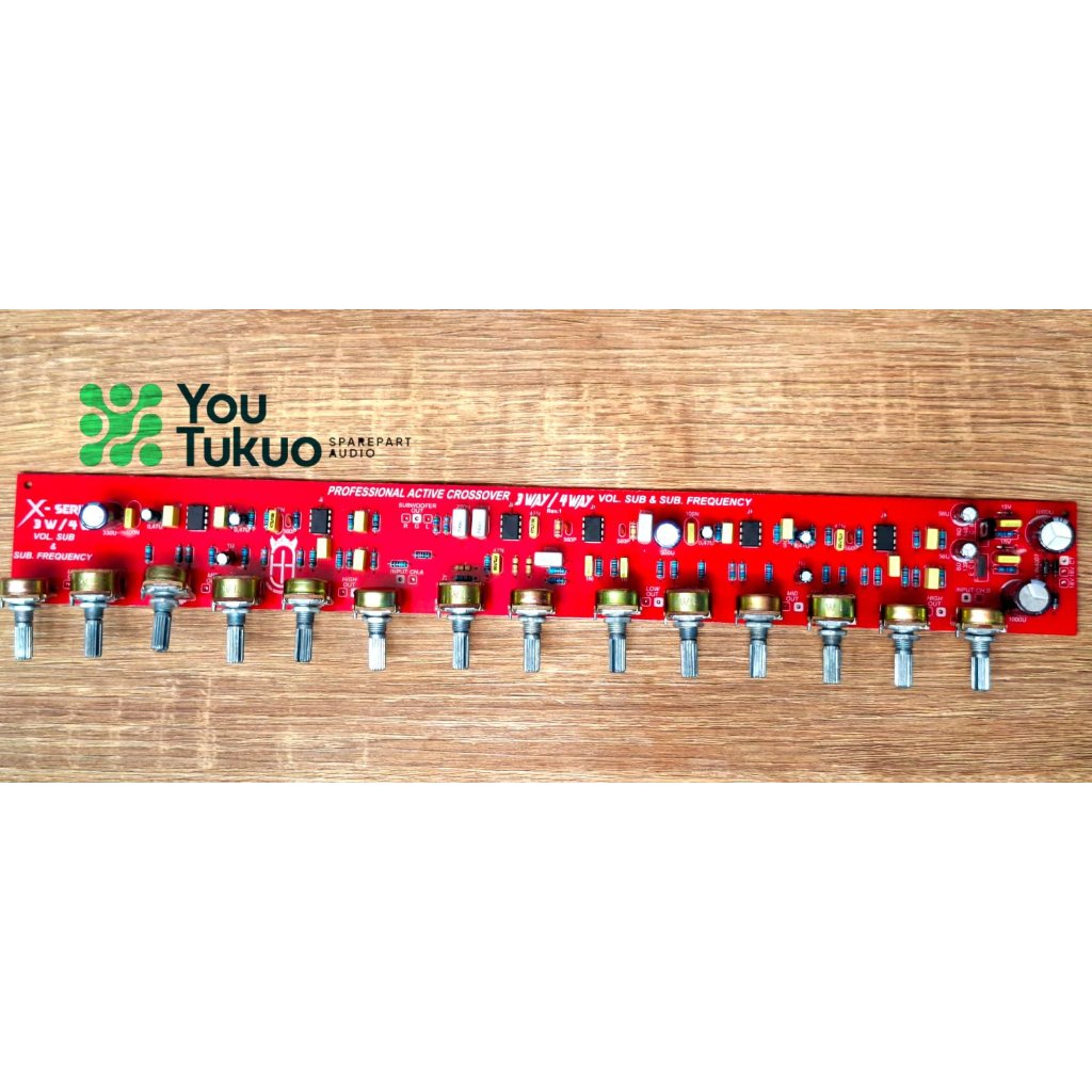 Jual Crosover 3way For 4way+subwofer frequency kapasitor MKM X series | Shopee Indonesia