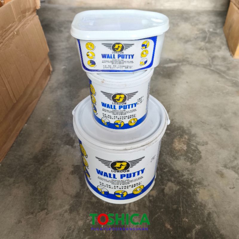 Jual Dempul Dinding Tembok Kayu RJ 0,5 KG , 1 KG & 5 KG Wall Putty ...