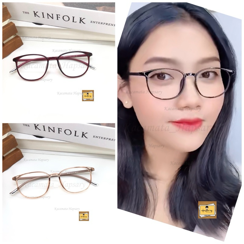 Jual Frame Kacamata Lentur 5004 costum Lensa Minus Cylinder dan Berbagai Jenis Lensa Antiradiasi ...