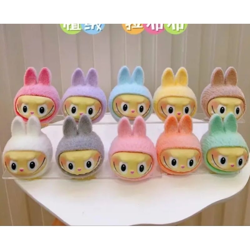 Jual BONEKA KEPALA LABUBU CLAY GEMBUL BERBULU BLUDRU FIGURE BESAR 5CM ...